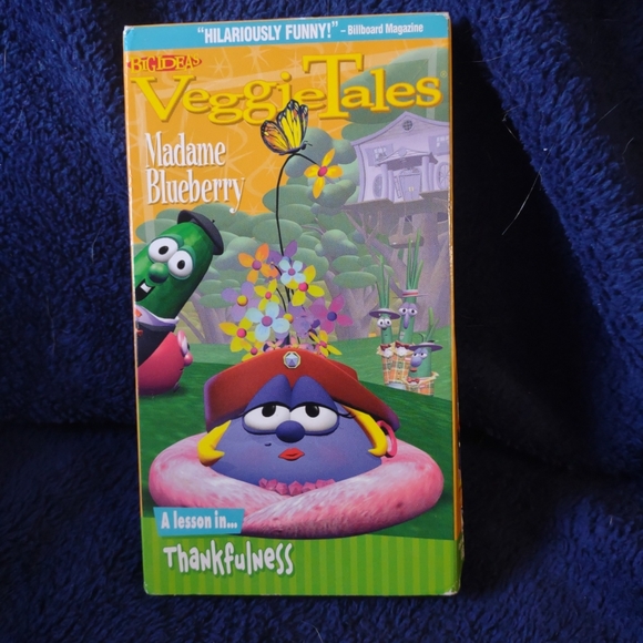 big idea | Media | Veggietales Madame Blueberry Vhs | Poshmark